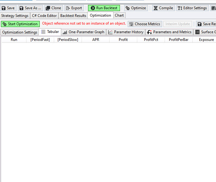 Bayesian-Optimization-error - WealthLab