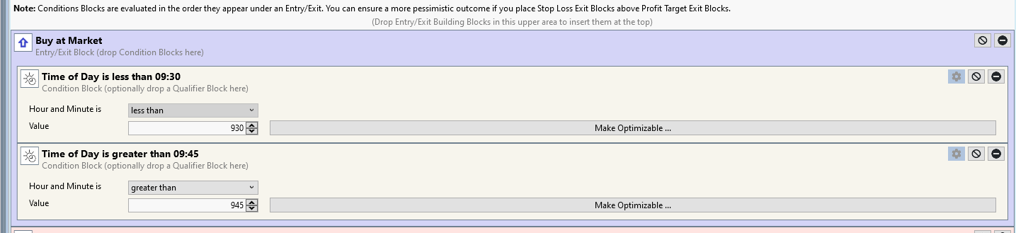 WealthLab - Filter-Out-Time