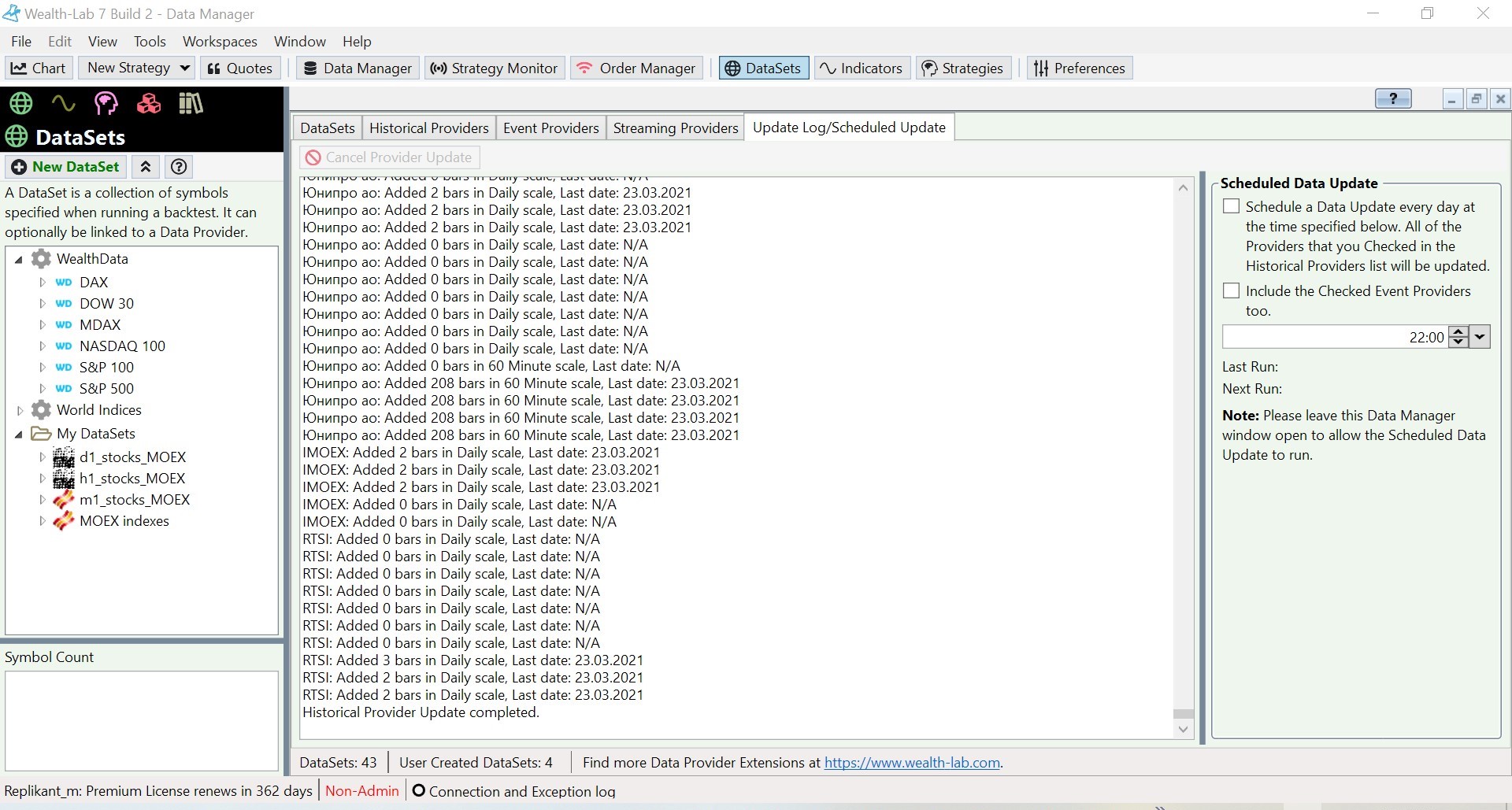 Finam-provider-does-not-update-data-as-expected - WealthLab