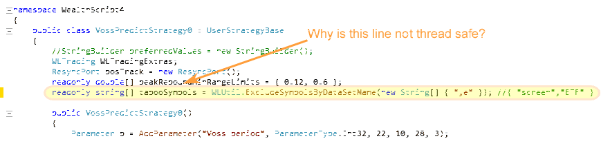 Nonreproducible Errors During Some Parameter Optimization Runs Wealthlab