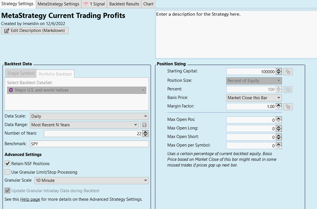 Using Strategy Window Does Not Give Quantity I Was Expecting Based On Entry Price Wealthlab