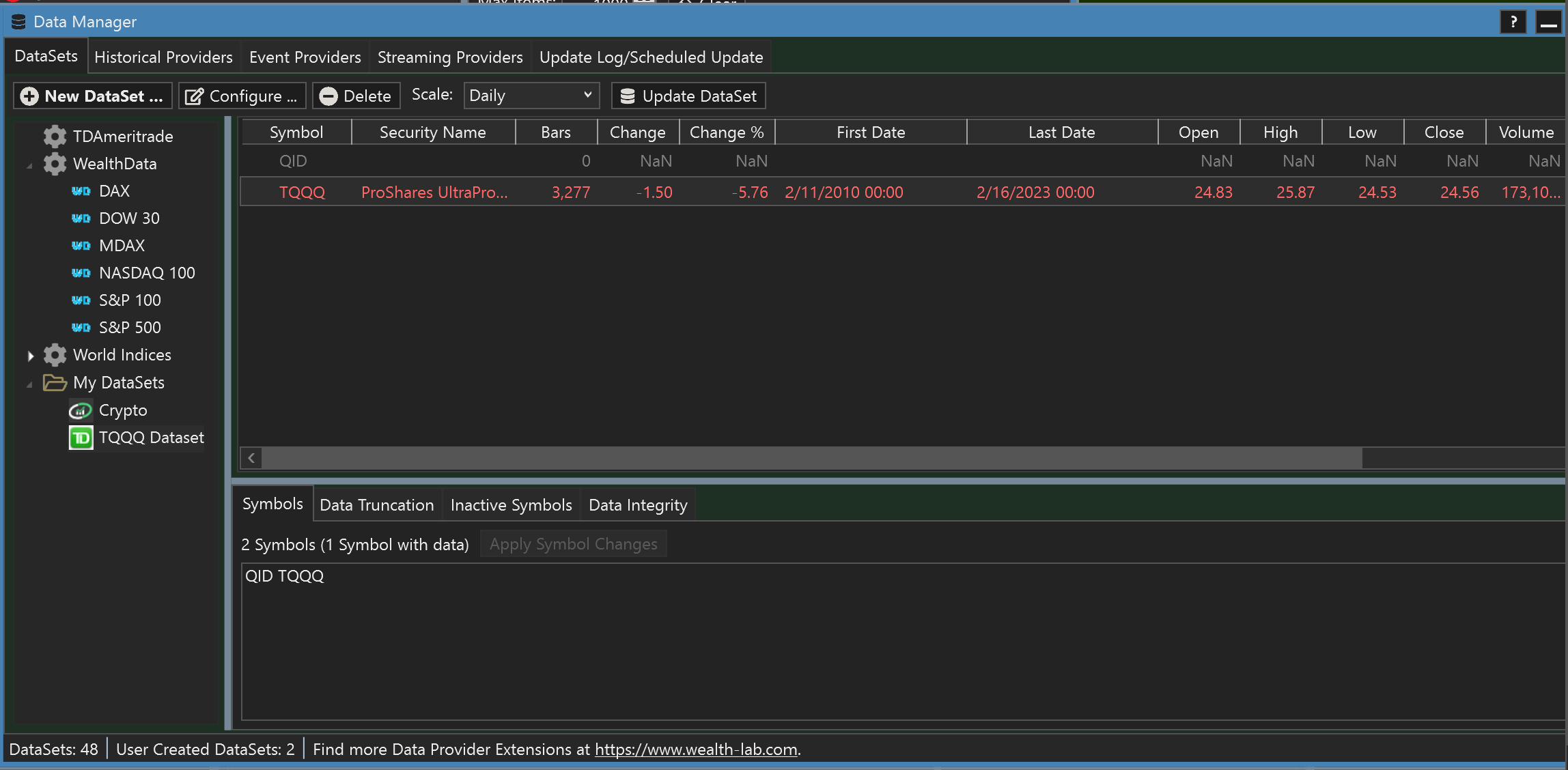 WealthLab - Missed-trade-execution-on-Building-Block-strategy