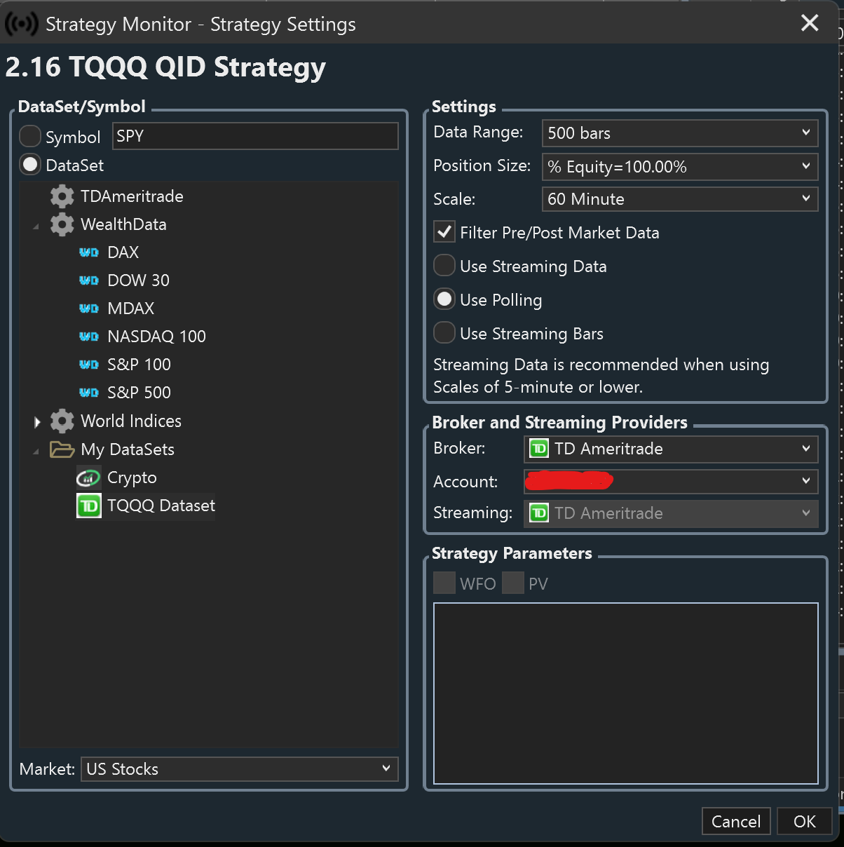 WealthLab - Missed-trade-execution-on-Building-Block-strategy