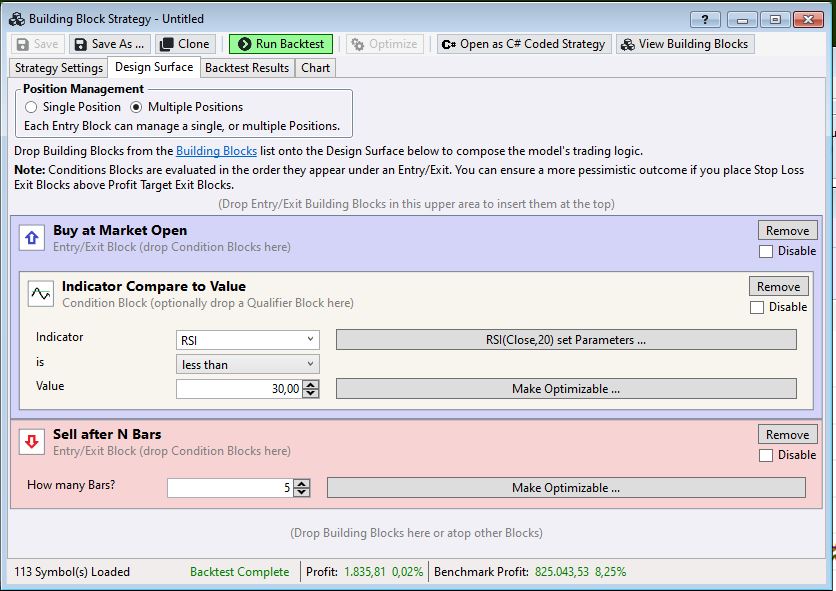 Mismatch Between Indicator Profiler And Metrics Report Wealthlab