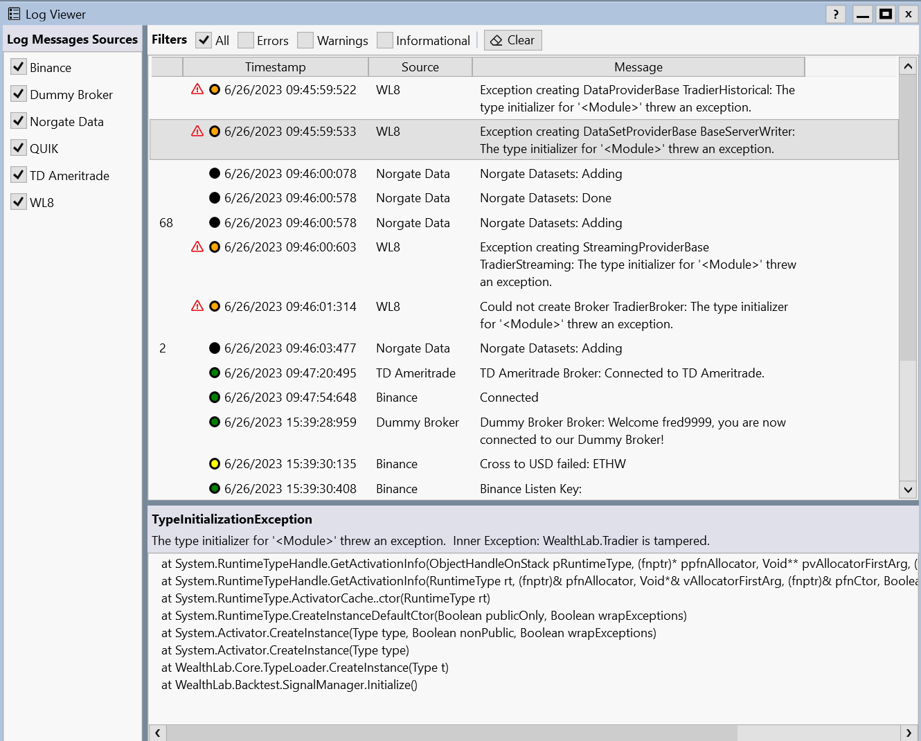 Tradier-B13-disappeared-from-Order-Manager-Resolved-B14 - WealthLab