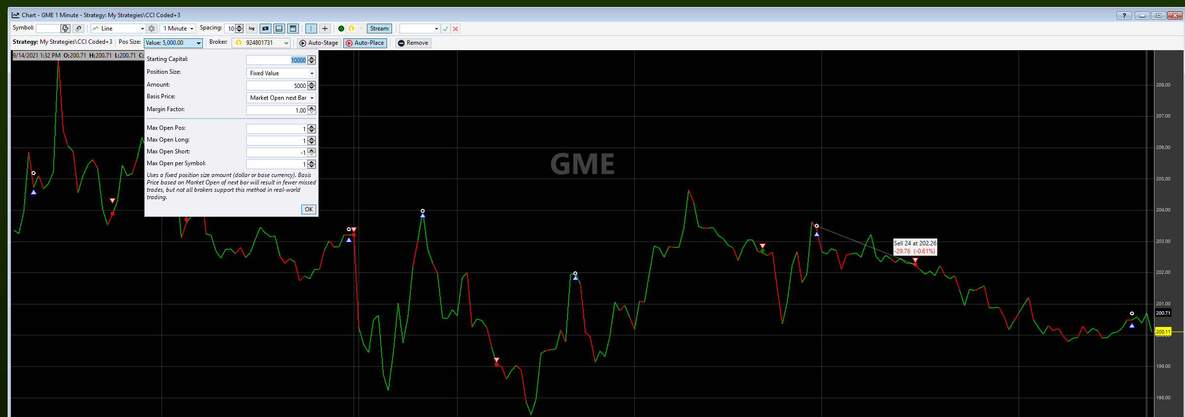 Sell Signal Not Executed In Live Trading Alpaca Wealthlab